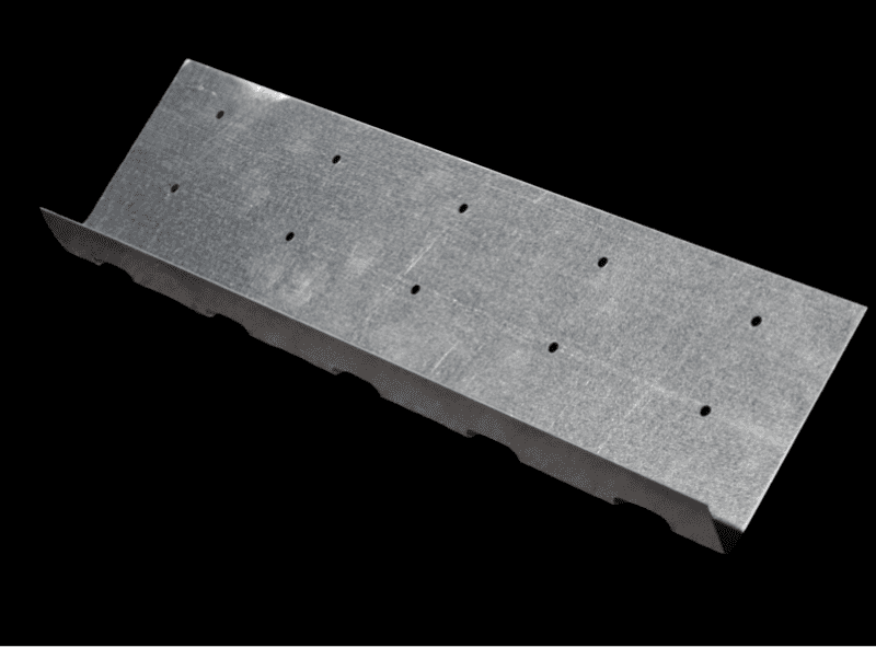 MTI L & R Weep Screed 4' Long (80 Linear Feet/Tube) — MasonryDirect.com