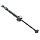 Hohmann & Barnard Zamac Nail-In Mushroom Anchor (1,000 Pieces/Box ...