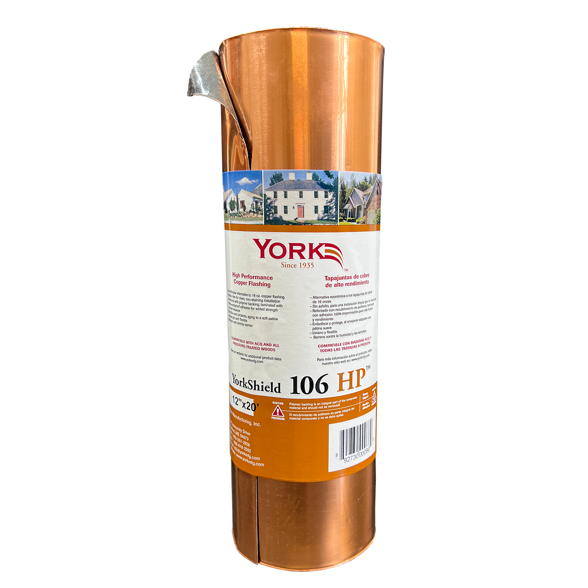 YorkShield 106 HP Copper Flashing — MasonryDirect.com