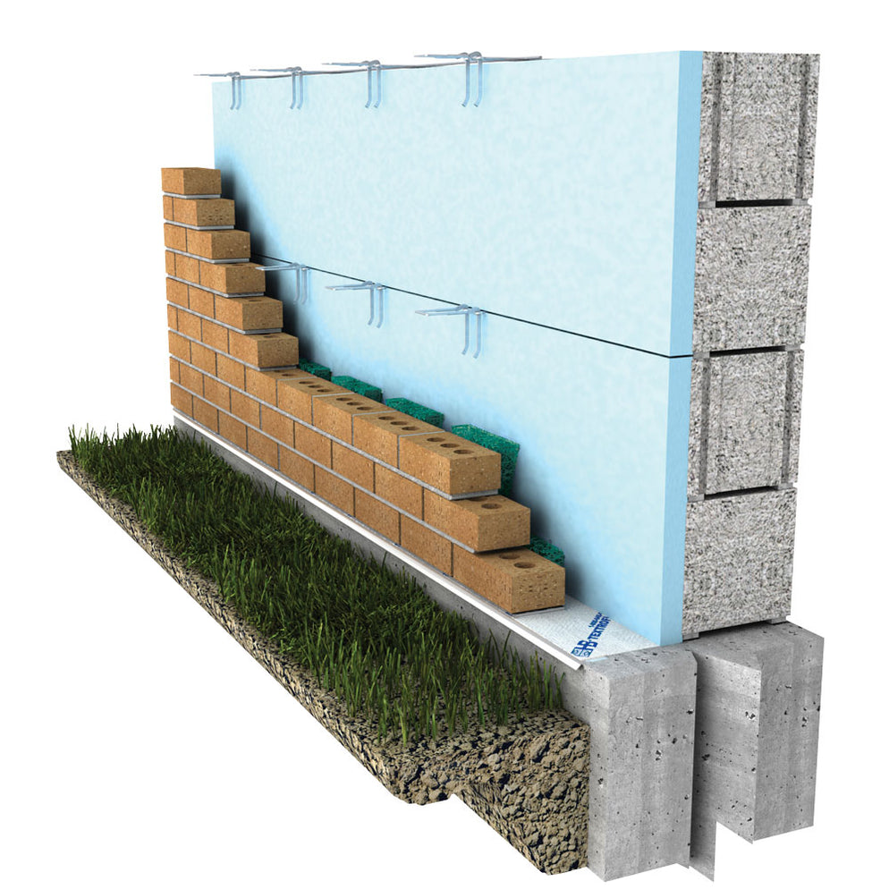 Masonry Supplier: Hohmann & Barnard Mortar Trap 10" X 5' Boxes (25 ...