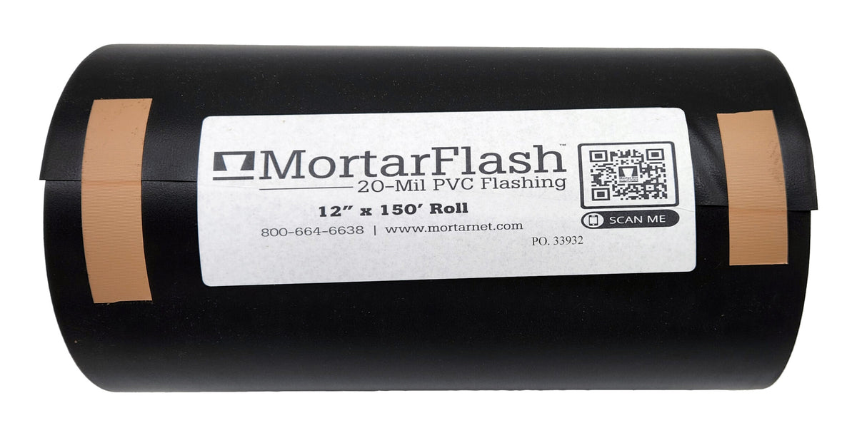 Mortar Net MortarFlash 20-Mil PVC Flashing — MasonryDirect.com
