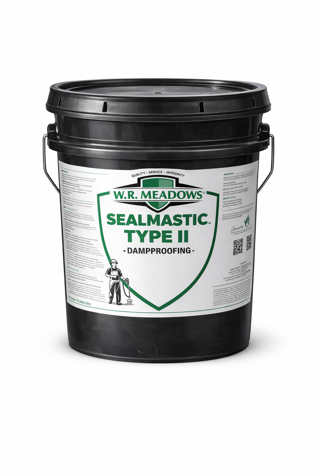 W.R. Meadows SEALMASTIC Type II Emulsion Dampproofing – 5 Gallon Pail ...