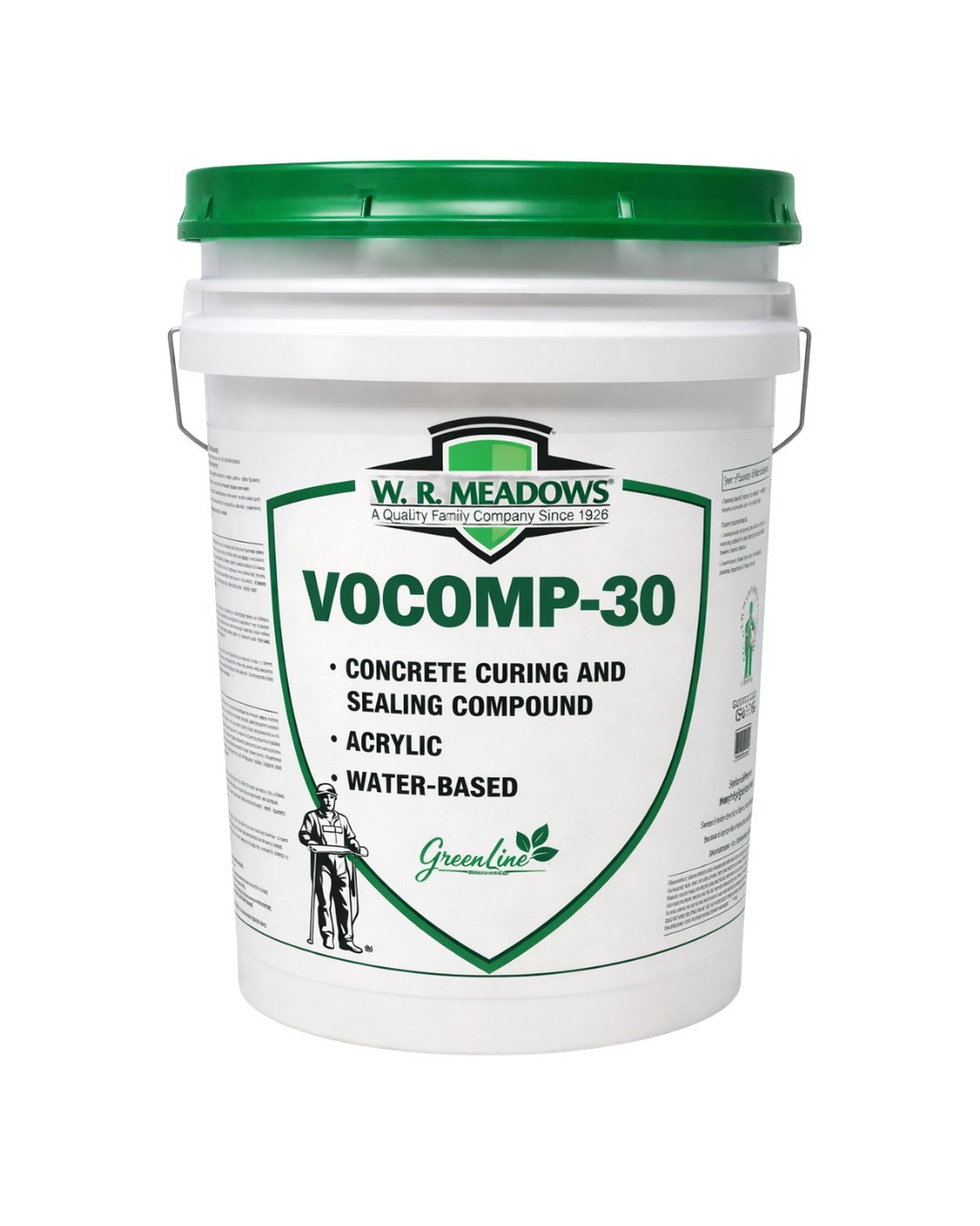 W.R. Meadows VOCOMP-30 Water-Based Acrylic Concrete Curing & Sealing C ...